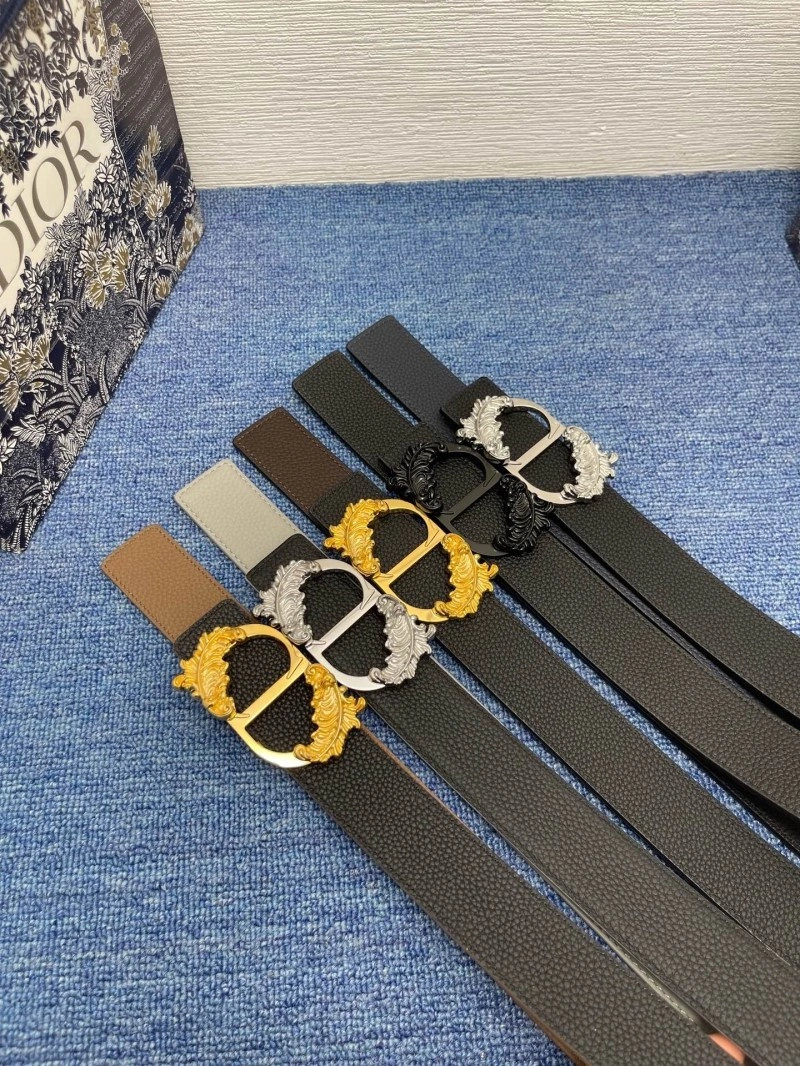 Brand-authenticated Christian Dior Belts