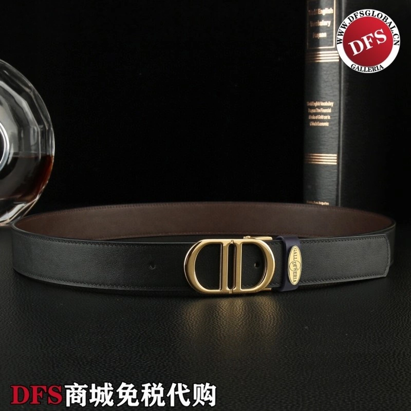 Accurate model Christian Dior Belts