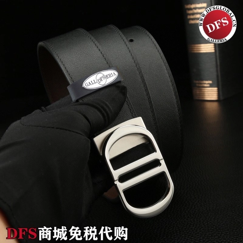 Accurate model Christian Dior Belts