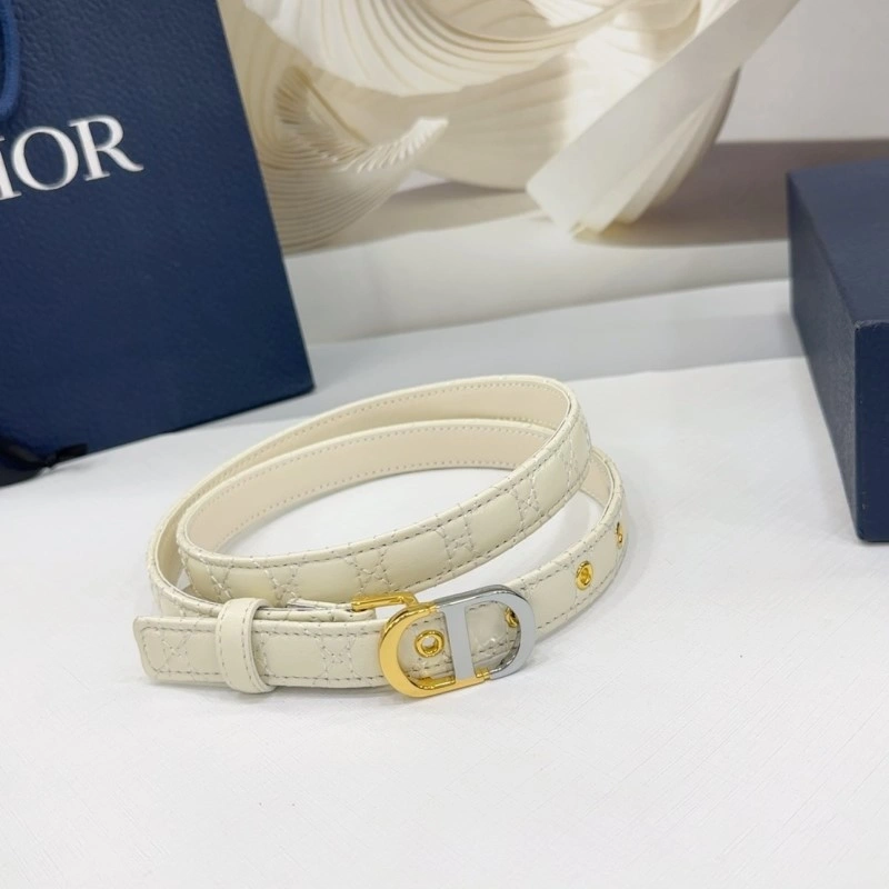Accurate model Christian Dior Belts