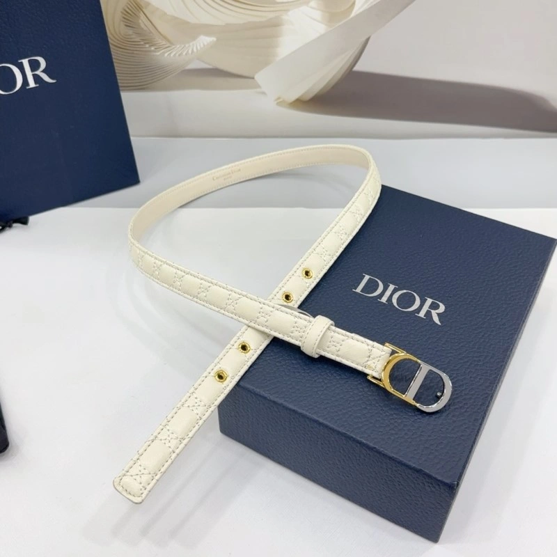Accurate model Christian Dior Belts