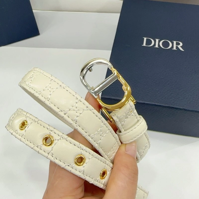 Accurate model Christian Dior Belts