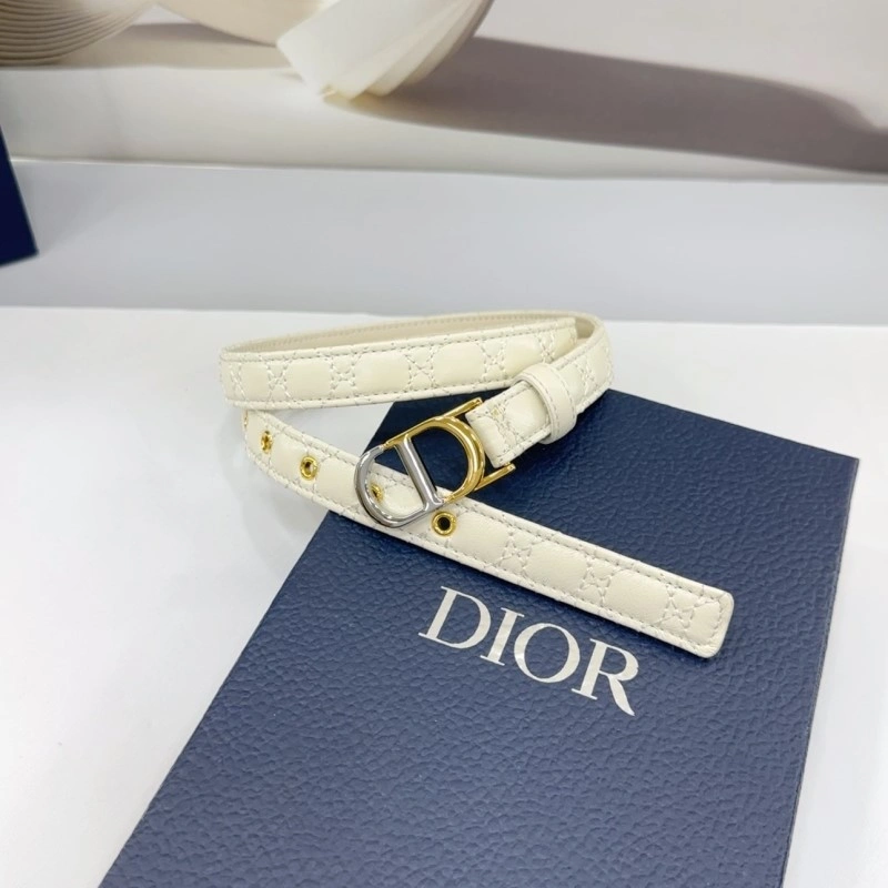Accurate model Christian Dior Belts