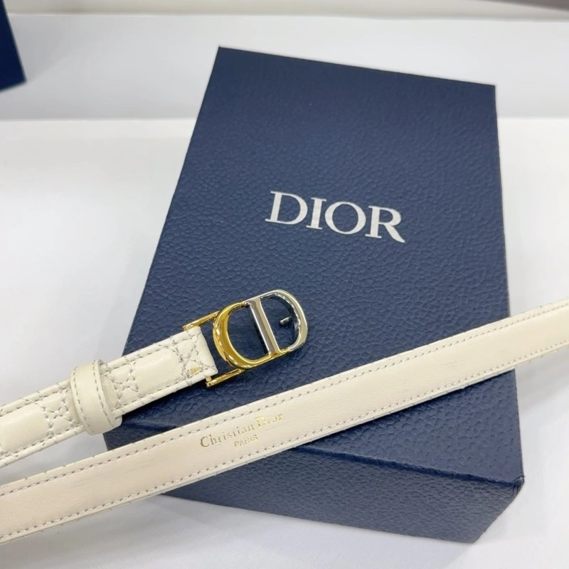 Accurate model Christian Dior Belts