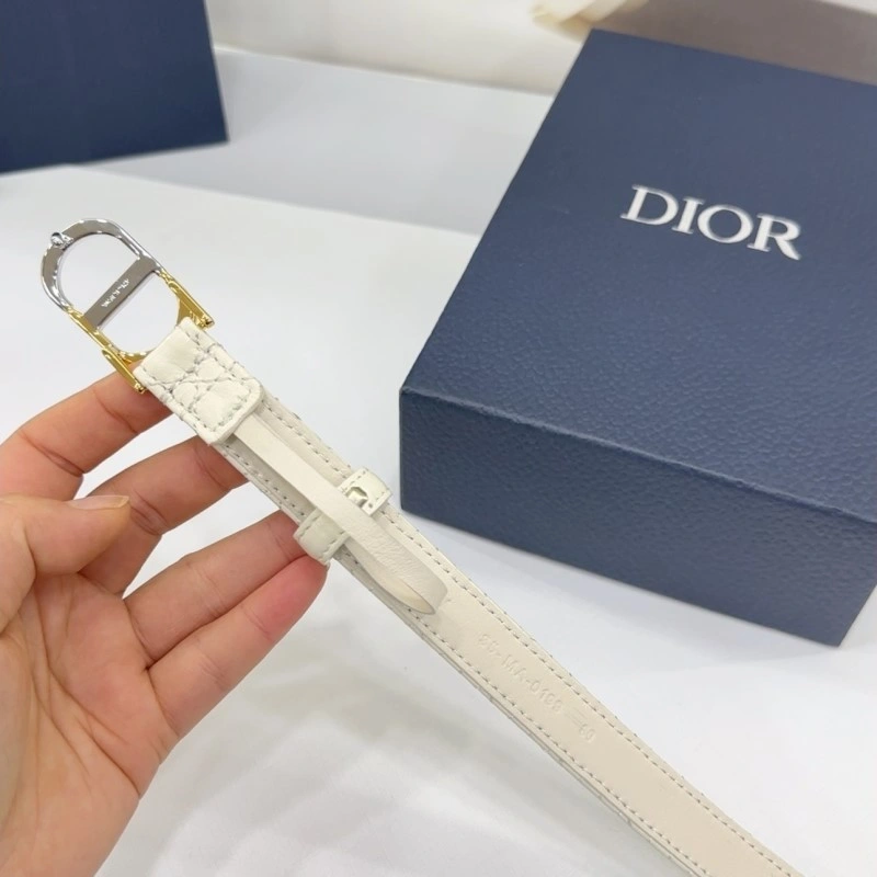 Accurate model Christian Dior Belts