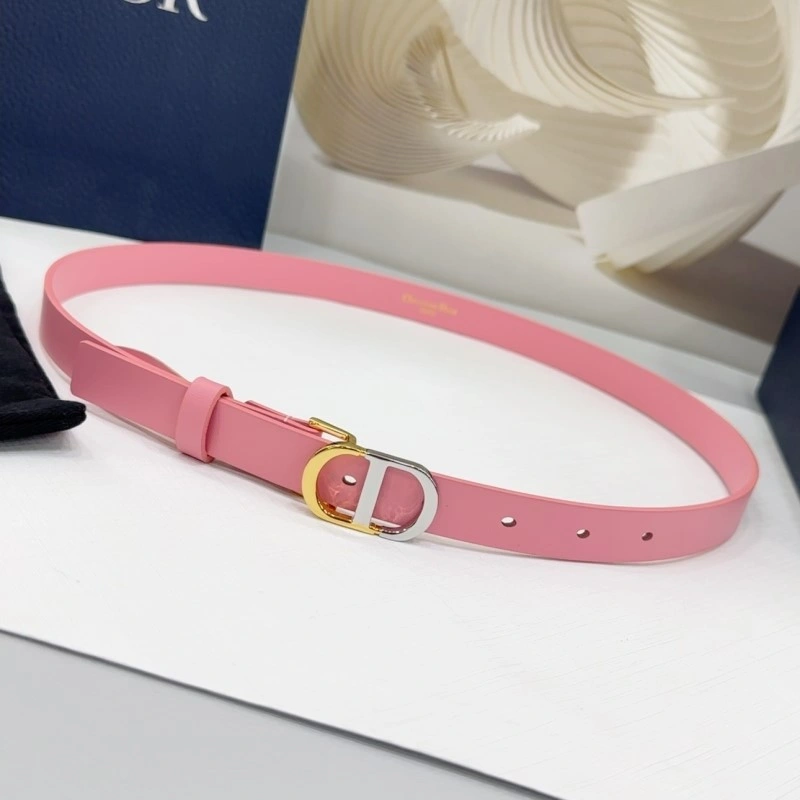 Accurate model Christian Dior Belts