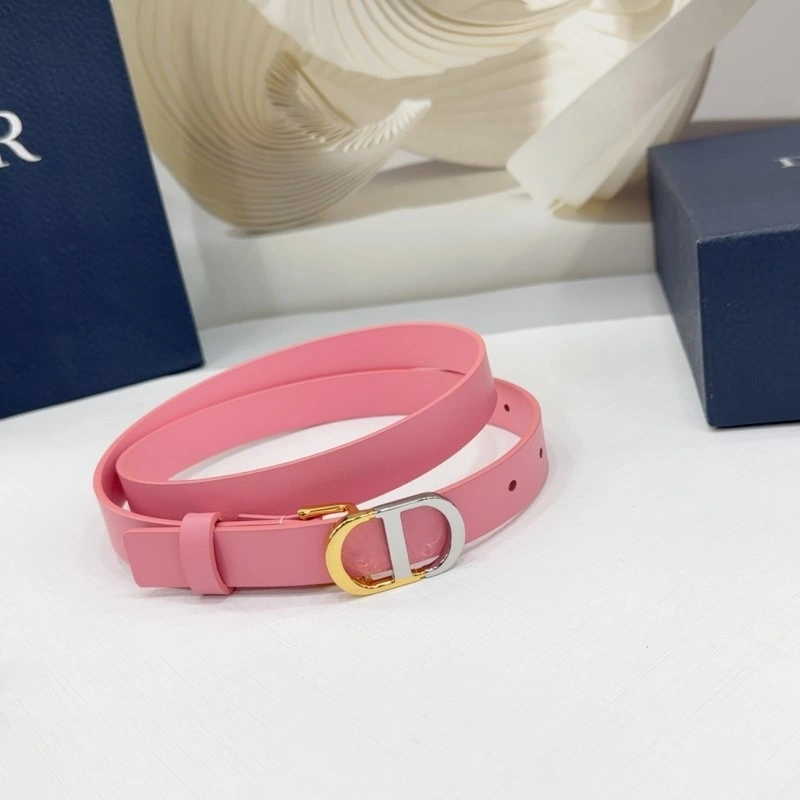Accurate model Christian Dior Belts