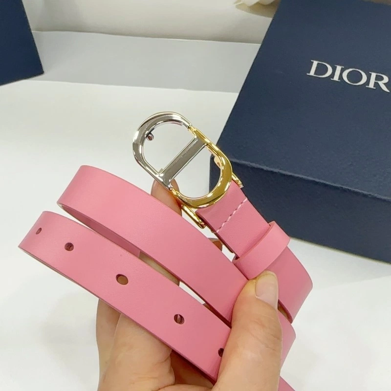 Accurate model Christian Dior Belts