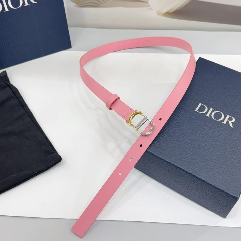 Accurate model Christian Dior Belts