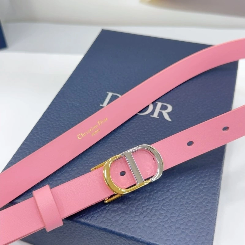 Accurate model Christian Dior Belts