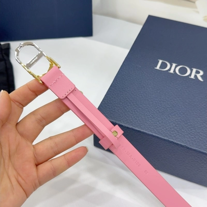 Accurate model Christian Dior Belts