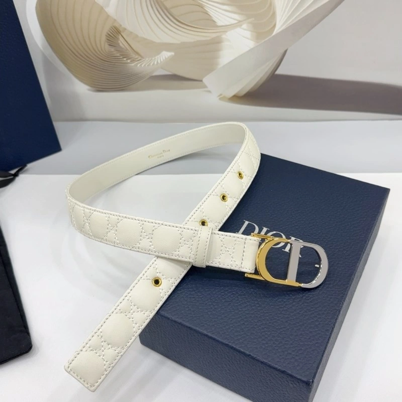 Accurate model Christian Dior Belts
