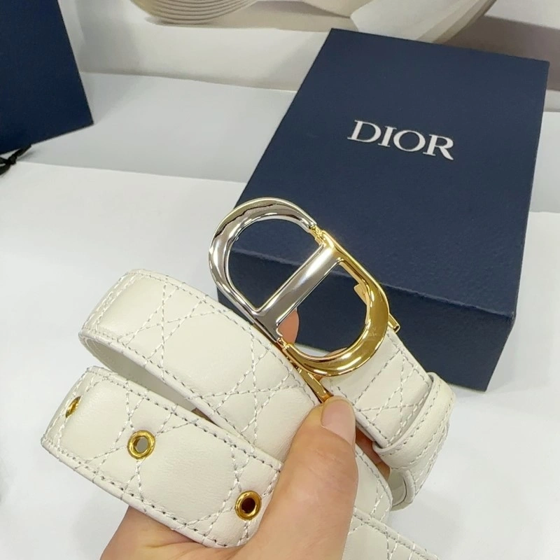 Accurate model Christian Dior Belts