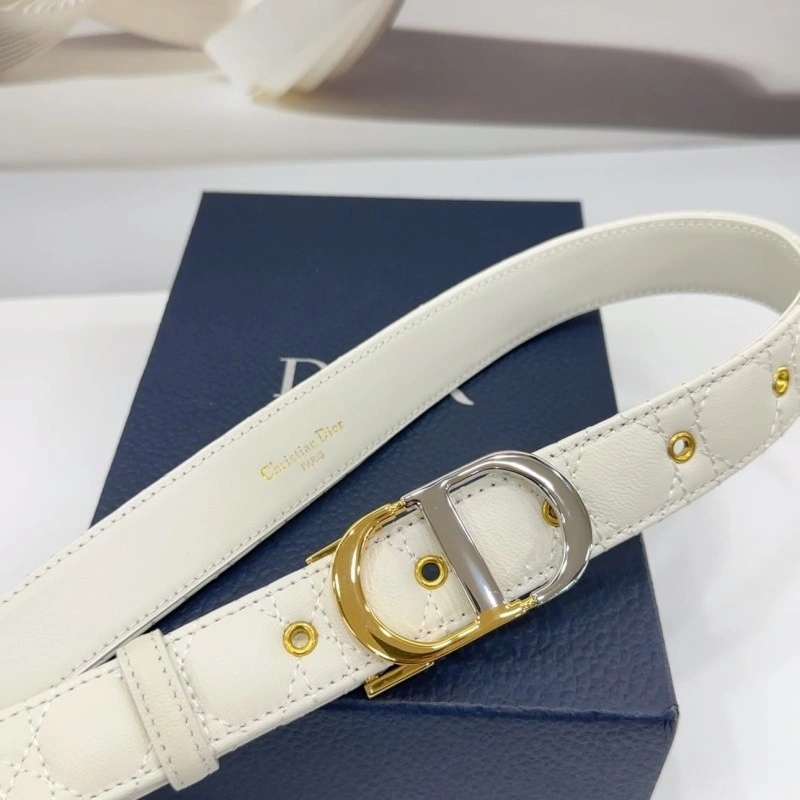 Accurate model Christian Dior Belts