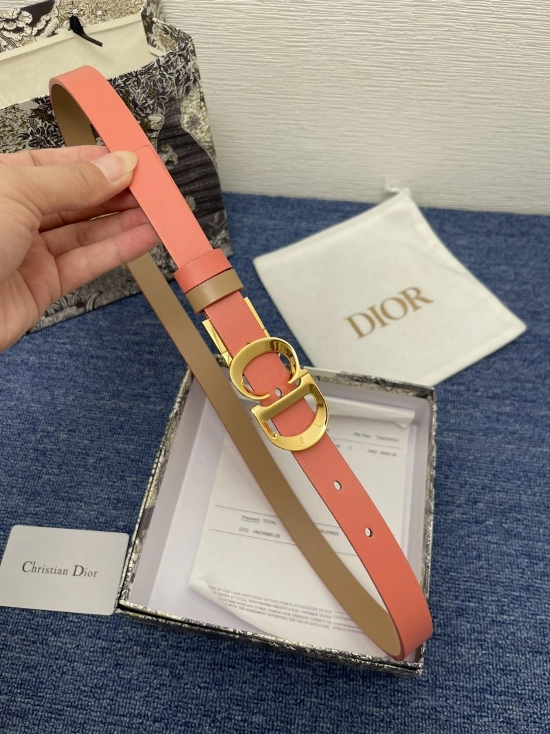 Indistinguishable Christian Dior Belts