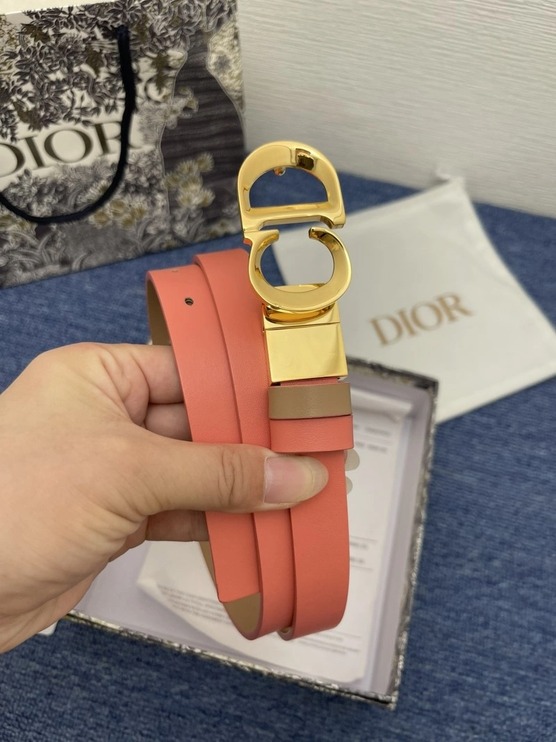 Indistinguishable Christian Dior Belts