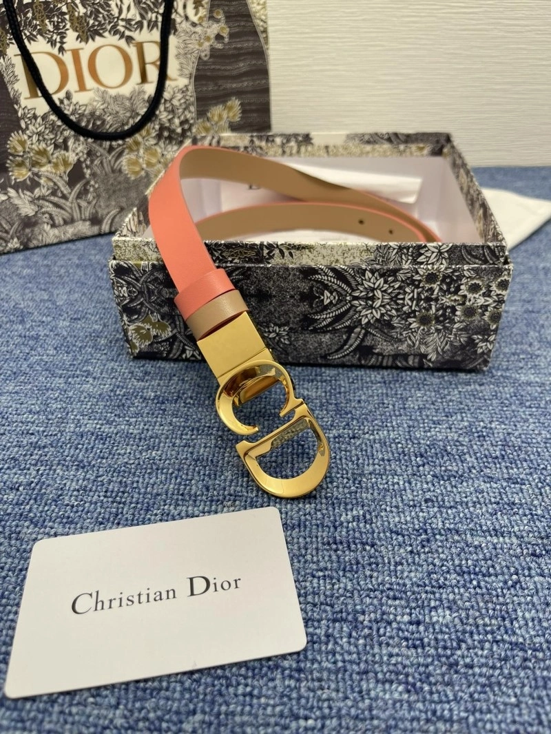 Indistinguishable Christian Dior Belts