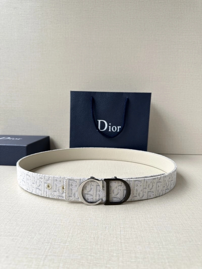 Indistinguishable Christian Dior Belts