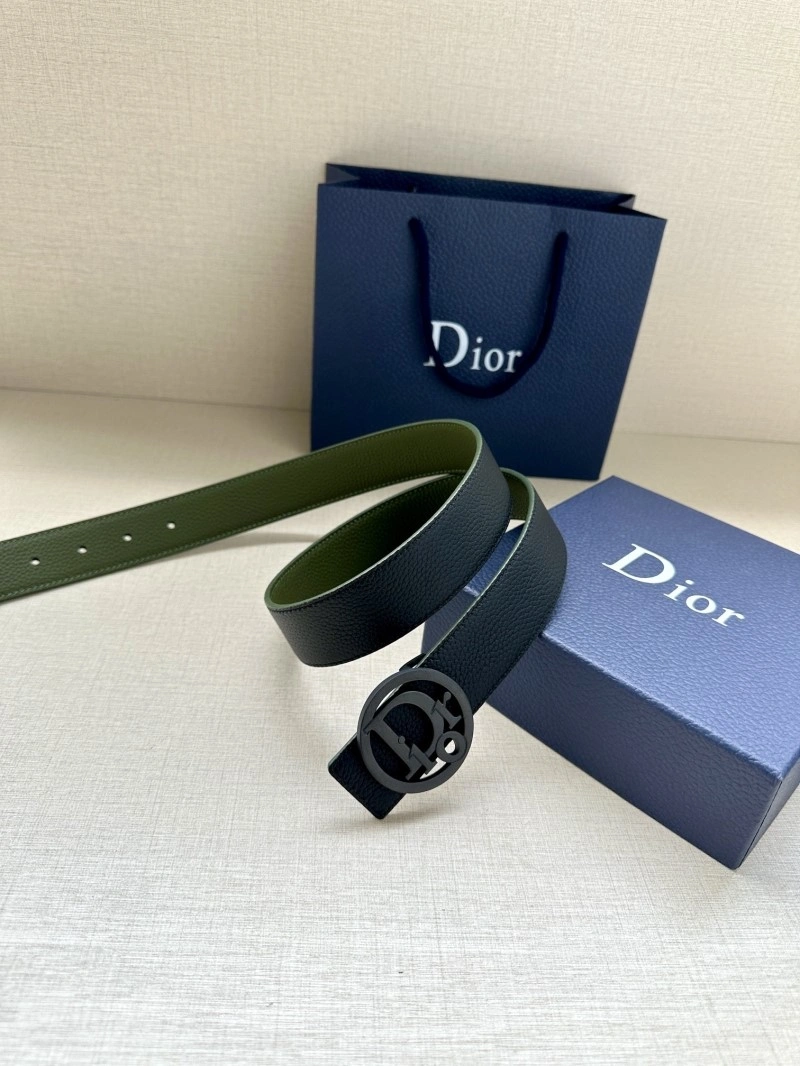 Accurate model Christian Dior Belts