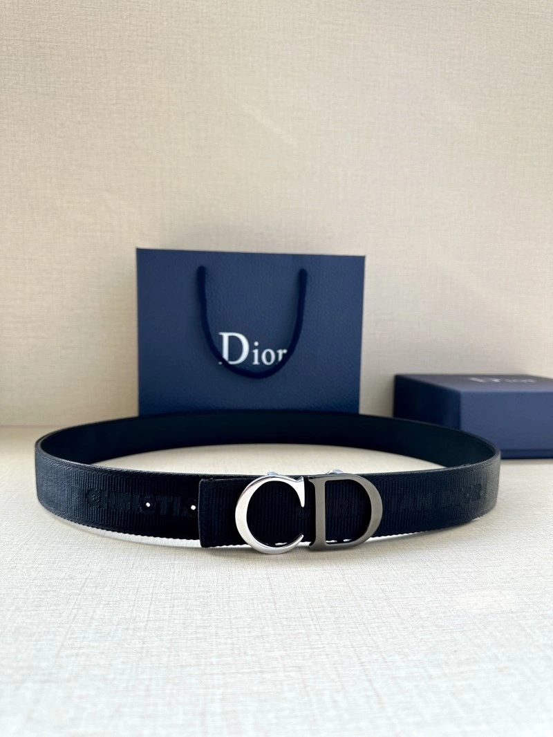 Accurate model Christian Dior Belts