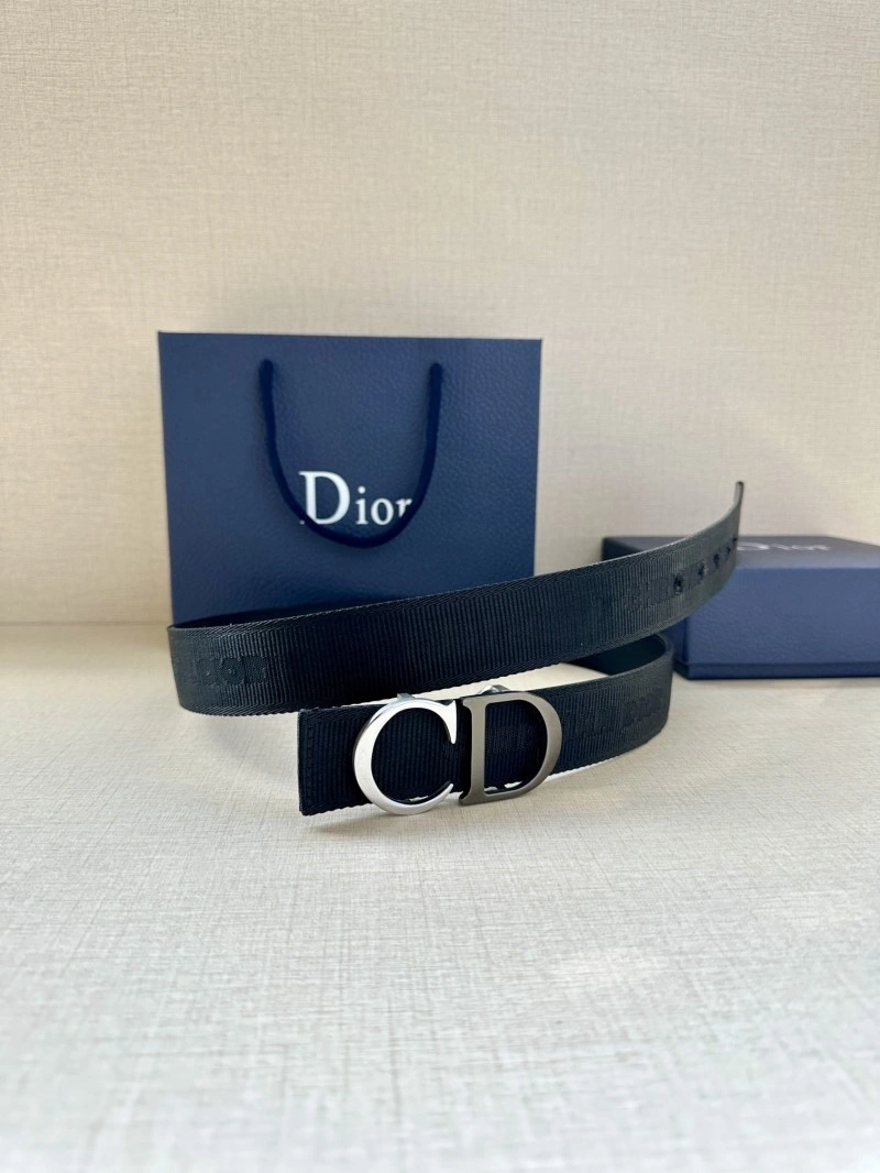 Accurate model Christian Dior Belts
