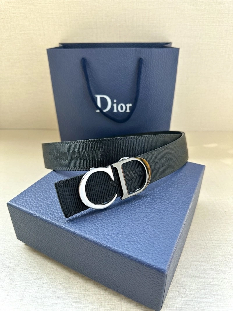 Accurate model Christian Dior Belts