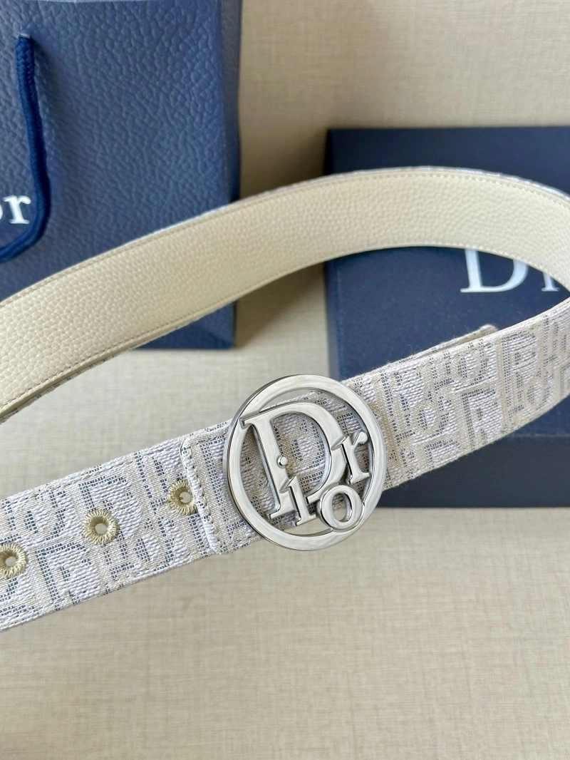 Accurate model Christian Dior Belts