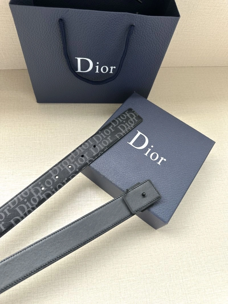 Brand-authenticated Christian Dior Belts