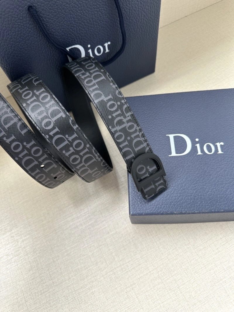 Brand-authenticated Christian Dior Belts