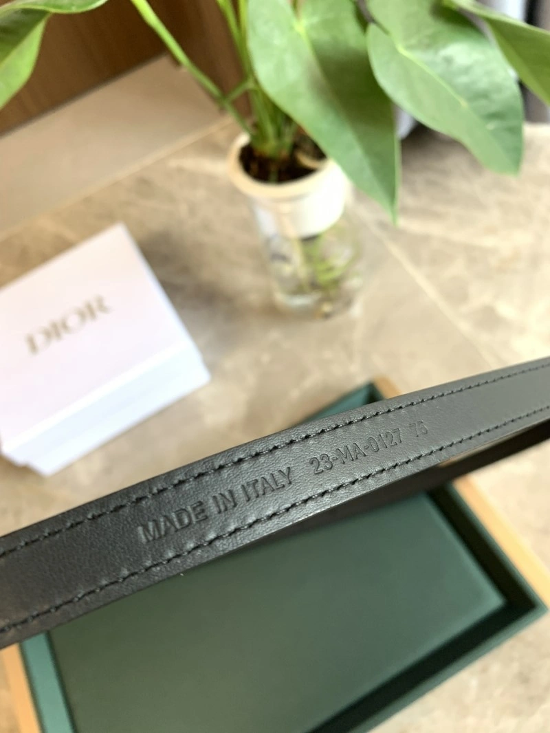 Indistinguishable Christian Dior Belts