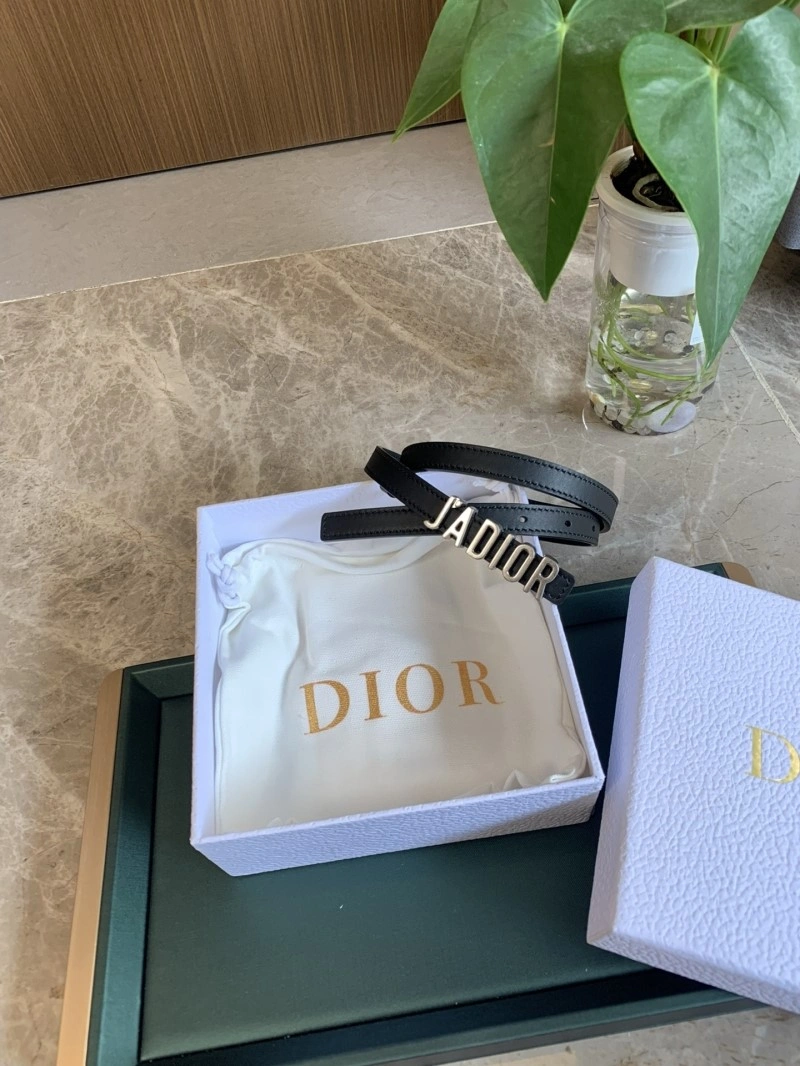 Indistinguishable Christian Dior Belts