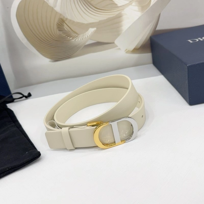 Accurate model Christian Dior Belts