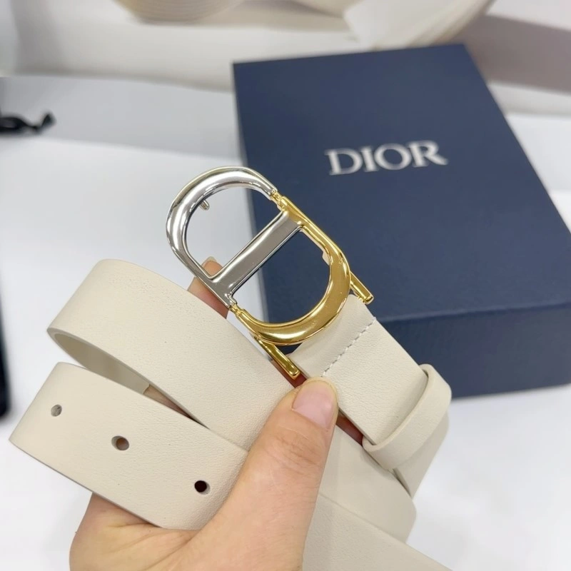 Accurate model Christian Dior Belts
