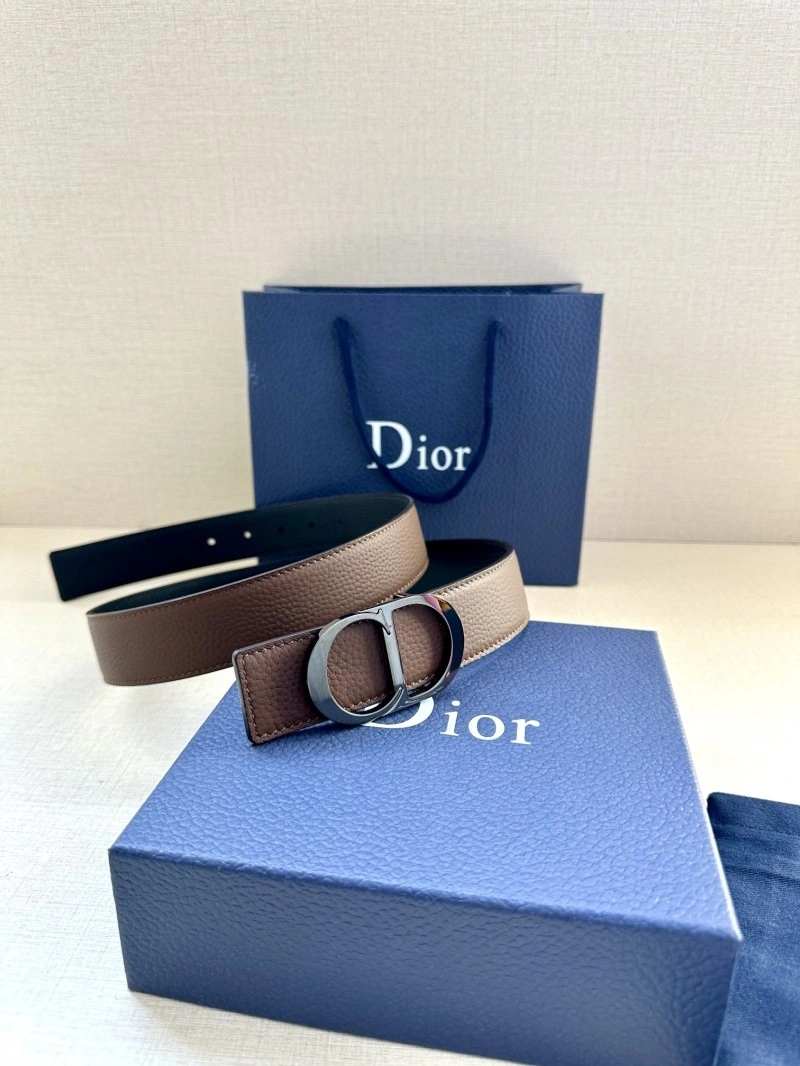 Accurate model Christian Dior Belts