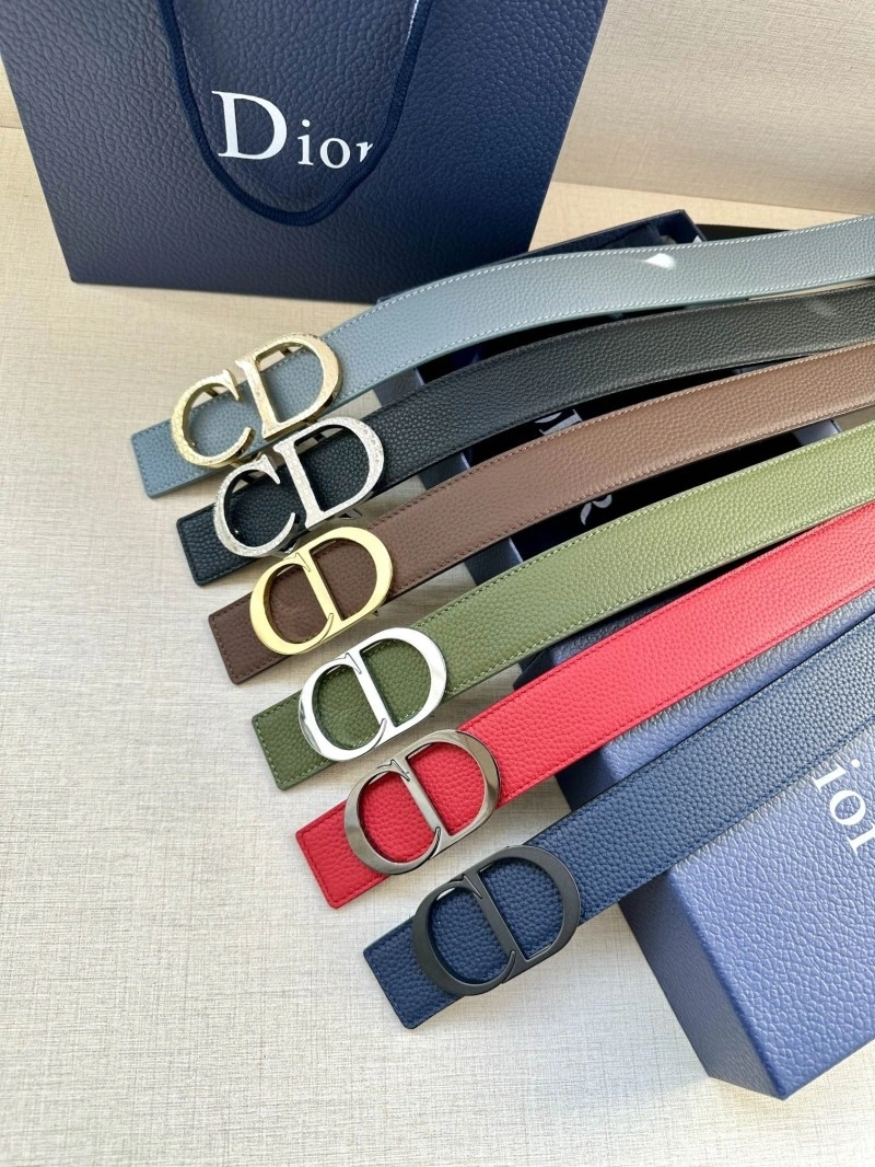 Accurate model Christian Dior Belts