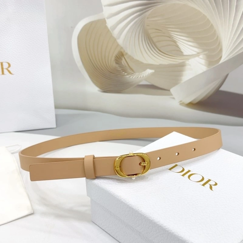 Accurate model Christian Dior Belts