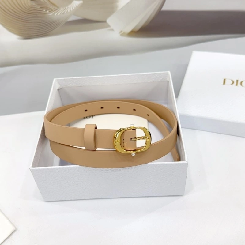 Accurate model Christian Dior Belts