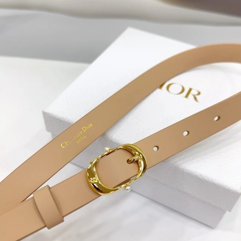 Accurate model Christian Dior Belts