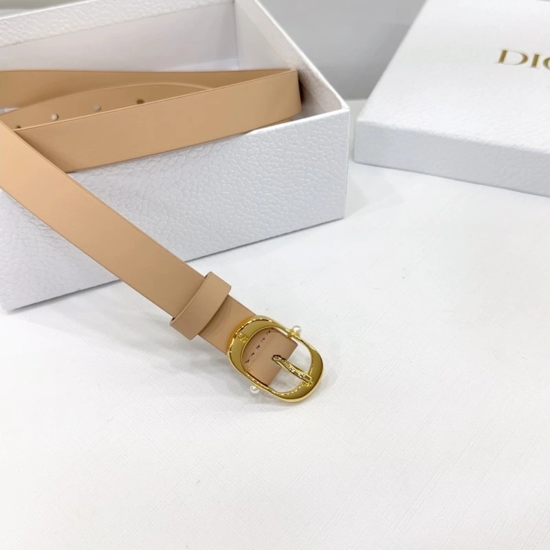Accurate model Christian Dior Belts