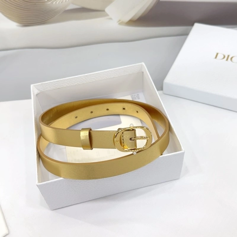 Accurate model Christian Dior Belts