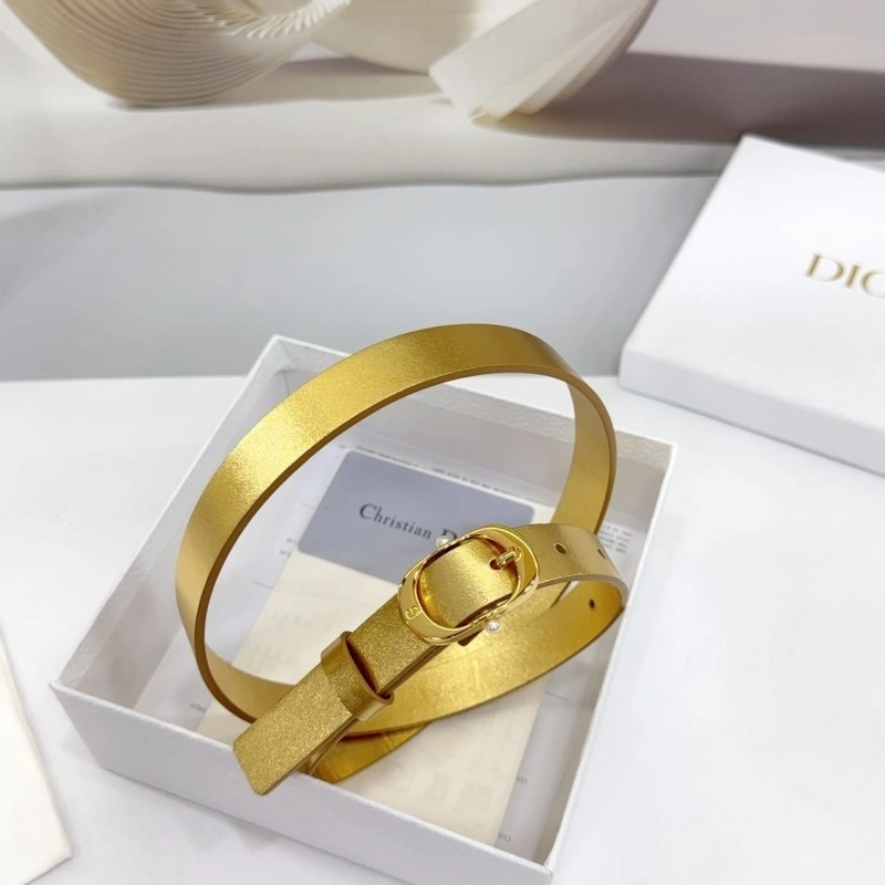 Accurate model Christian Dior Belts