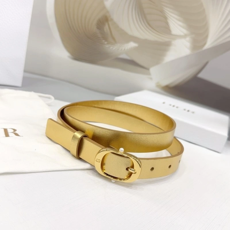 Accurate model Christian Dior Belts