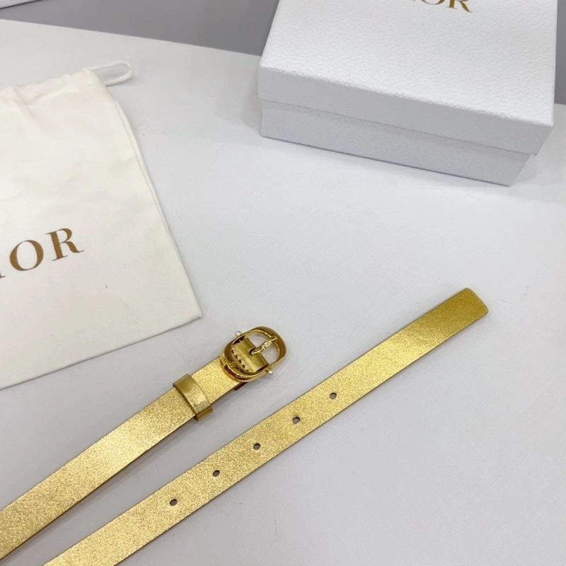 Accurate model Christian Dior Belts