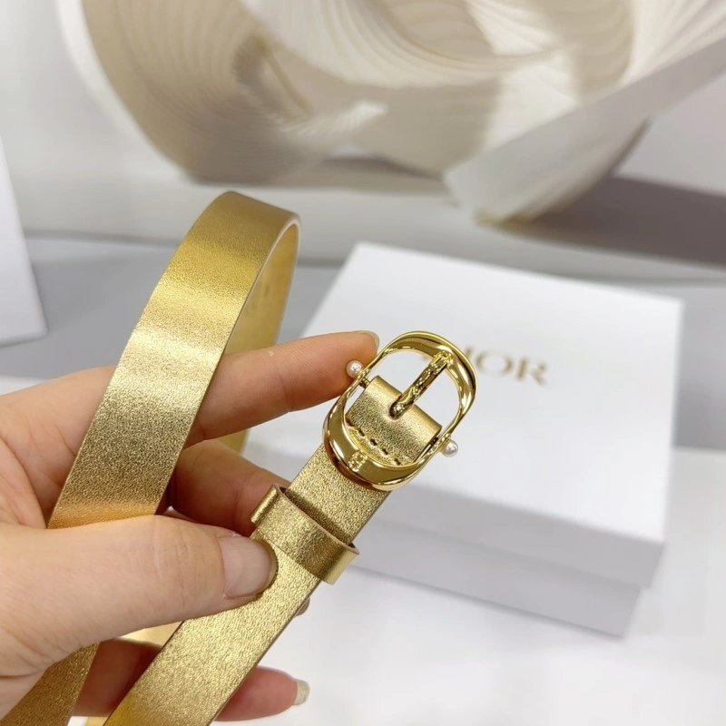 Accurate model Christian Dior Belts