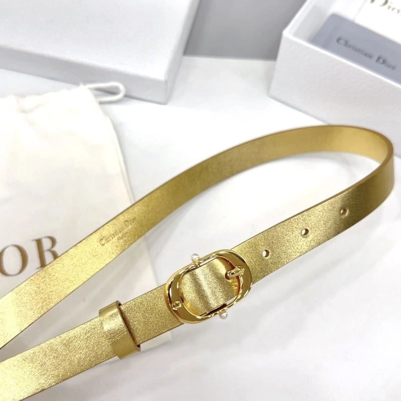 Accurate model Christian Dior Belts