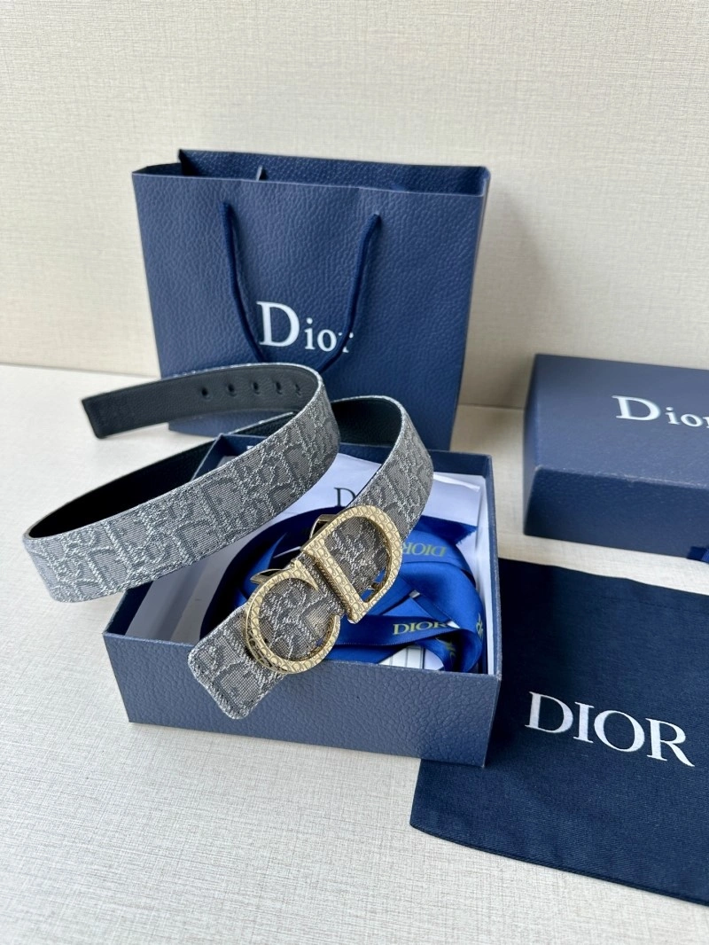 Brand-authenticated Christian Dior Belts