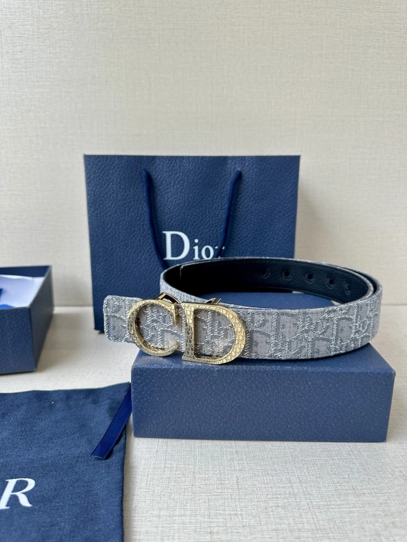 Brand-authenticated Christian Dior Belts