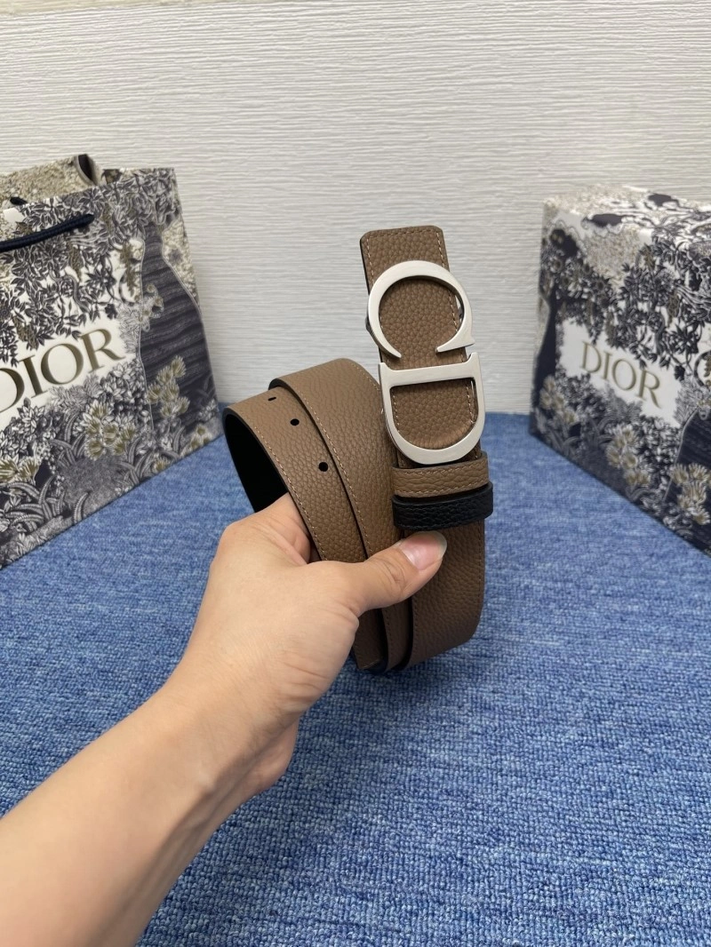 Brand-authenticated Christian Dior Belts