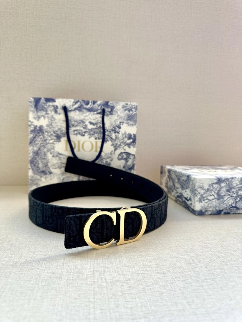 Indistinguishable Christian Dior Belts