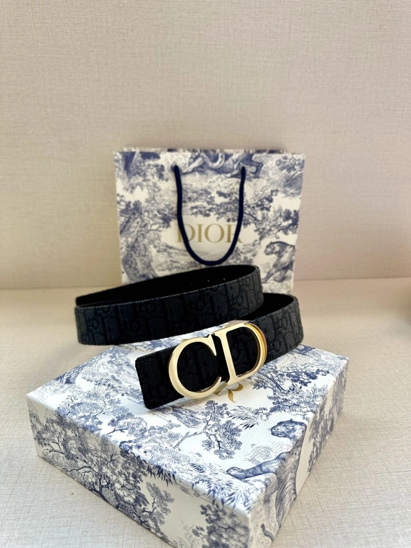 Indistinguishable Christian Dior Belts